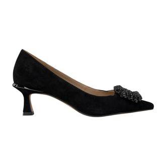 Alma En Pena Square Rhinestone Clasp Pump - - Shoes - Damen - Schwarzk - 40 EU