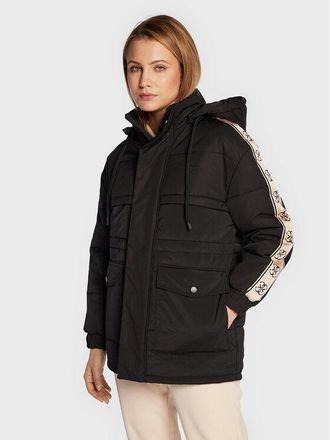 Guess Winterjacke 4G V2BL09 WF330 Schwarz Regular Fit