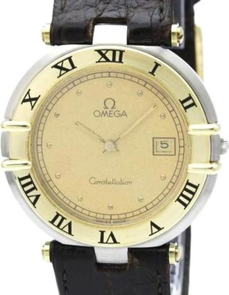 Omega Montre Pre-owned Constellation 196.0360 - Homme - Pre-owned - Jaune - Taille: ONE Size
