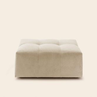Madura Pouf Modulable Uberto Opal sable doux - NATUREL