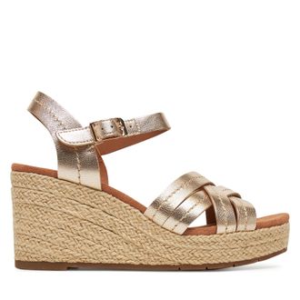 Clarks Espadrilles Clarks Sabina Strap 26181463 Goldfarben