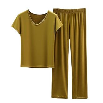 Generic V&ecirc;tements de sport 2 pi&egrave;ces pour femme - Imprim&eacute; papillon - Sweat-shirt - Pantalon de jogging avec poches - Ensemble de d&eacute;tente 2 pi&egrave;ces pour femme, k