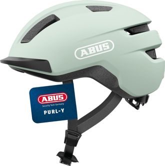 ABUS Fahrradhelm Purl-Y - geeignet f&uuml;r E-Bike und S-Pedelec - stylisher NTA-Schutzhelm f&uuml;r Erwachsene und Jugendliche - Gr&uuml;n (Mint Green), Gr&ouml;&szlig;e S