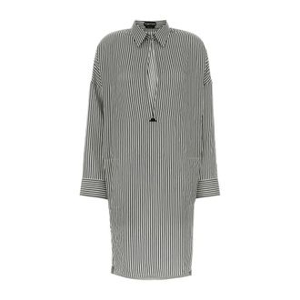 Tom Ford Gestreiftes Seiden-Tunika-Kleid - - Dresses - Damen - Mehrfarbig - XS