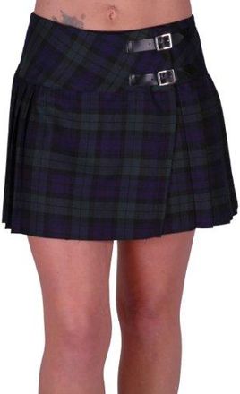 Eye Catch EyeCatch - Jupe courte Quilt motif tartan écossais - Kyla - Femme