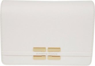 Elisabetta Franchi Femme, Sacs, Beige, Taille: ONE Size Sac bandouli&egrave;re