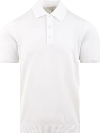 Malo Homme, Tops, Blanc, Taille: M Polo Manches Courtes Ras&eacute;