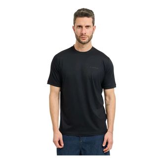 John Richmond Homme, Tops, Noir, Taille: S Basic Crew Neck T-Shirt