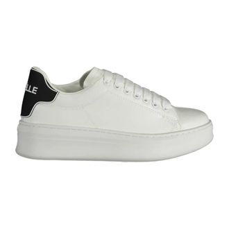 Ga&euml;lle Paris Sportliche wei&szlig;e Sneaker mit Kontrastdetails - - Shoes - Damen - Wei&szlig; - 36 EU