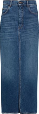 Max Mara HOSEN & R&Ouml;CKE - Jeansr&ouml;cke auf YOOX.COM
