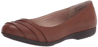 White Mountain Damen Clara Ballerinas, Cognac, 38.5 EU