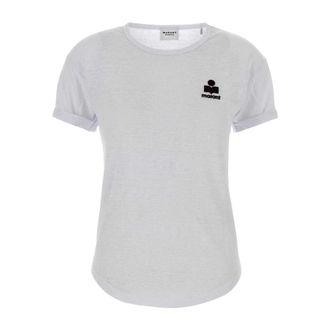 Isabel Marant Koldi T-Shirt - - Tops - Damen - Wei&szlig; - M