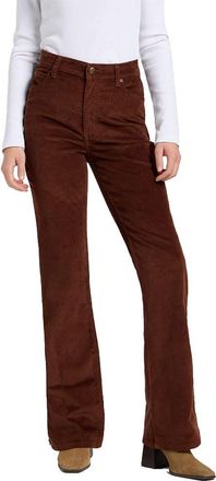 Lee Damen Zipped Bootcut Pants, Luxe Brown, 30W / 31L EU