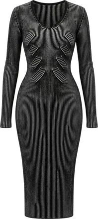 Love Moschino Robe en maille - Femme - Robes - Noir - Taille: 38 FR