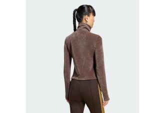 adidas Originals Cardigan PREM ESS CHENILLE CARDIGAN, REISSVERSCHLUSS (1-tlg)
