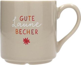 Depesche 0013594-002 Lieblingsbecher Motiv Nr. 2, Henkeltasse mit Spruch, 300 ml, aus Porzellan, teilweise mit Goldfolie und Innendruck