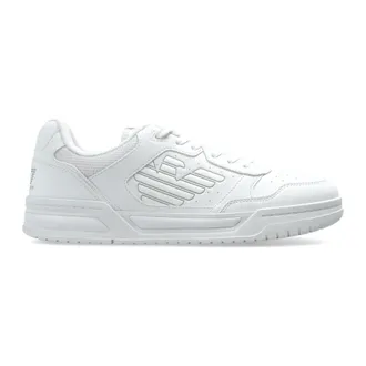Emporio Armani Emporio Armani Ea7, Homme, Chaussures, Blanc, Taille: 41 1/2 EU Chaussures de sport avec logo