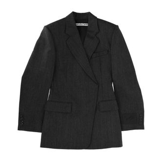 Alexander Wang Robe Blazer Ajust&eacute;e - Femme - Vestes - Noir - Taille: 38 FR