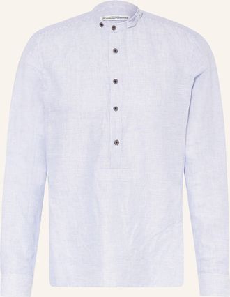 Hammerschmid Hammerschmid Trachtenhemd Regular Fit Mit Stehkragen blau