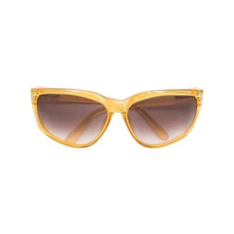 Dior Pre-owned Acetat sonnenbrillen - - Pre-owned - Damen - Gelb - ONE SIZE