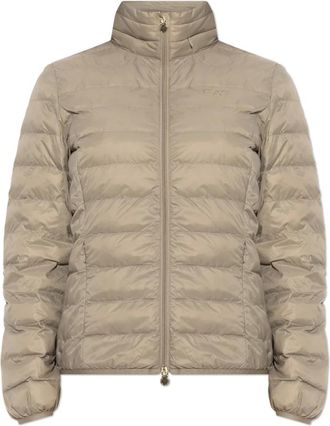 Emporio Armani Emporio Armani Ea7, Femme, Vestes, Beige, Taille: 36 FR Train Core Eco Down Ultra Light Jacket