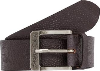 Calvin Klein Ceinture Homme Classic Belt en Cuir, Marron (Bitter Brown), 130 cm