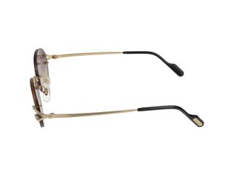 Cartier Unisex Sunglasses Ct0551s 006 Gold Violet 55-18-140 Metal
