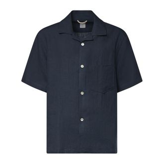 Eleventy Short Sleeve Chemises - Homme - Chemises - Bleu - Taille: S