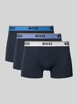 HUGO BOSS Trunks aus Baumwoll-Mix im 3er-Pack