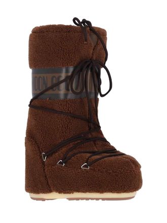 Moon Boot Womens Brown Upper: Acrilyc