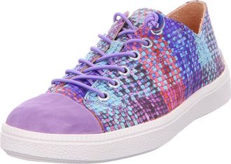 Think Damen TURNA chromfrei gegerbte nachhaltige Halbschuhe, Electric/Kombi 9000