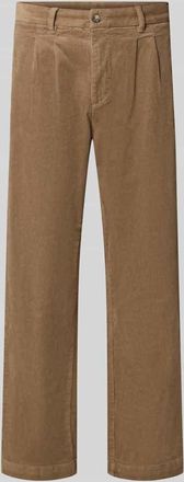Lindbergh Straight Fit Hose aus Baumwoll-Mix in Cord-Optik