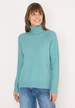 Cecil Rollkragenpullover im angenehmen Materialmix