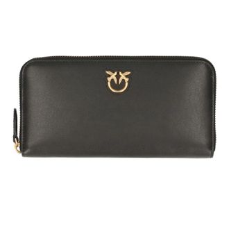 Pinko Schwarzes Portemonnaie und Kartenhalter - Kleine Lederwaren - - Accessories - Damen - Schwarzk - ONE SIZE