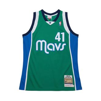 Mitchell & Ness Maillot Dirk Nowitzki Dallas Mavericks 2004 - Homme - Sport - Vert - Taille: S