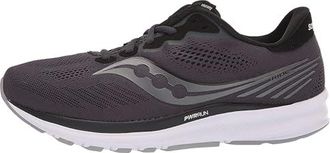 Saucony Ride 14, Chaussures de Course pour Homme, Noir, 46.5 EU