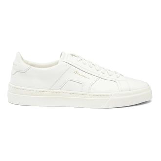 Santoni Double Buckle Sneaker - - Shoes - Herren - Wei&szlig; - 40 EU