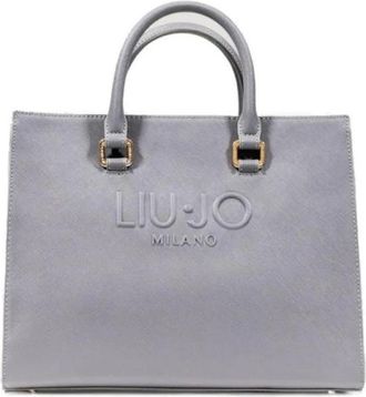 Liu Jo Femme, Sacs, Gris, Taille: ONE Size Monogram Tote Bag