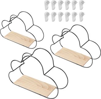 Generic Schwebende Wandregale, Wolke Wandregale Rack, Lagerung Organizer Display Regale Bauernhaus Dekoration F&uuml;r Wohnzimmer Schlafzimmer K&uuml;che