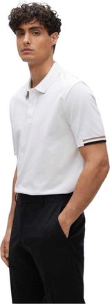 HUGO BOSS Parlay 147 Poloshirt f&uuml;r Herren (Wei&szlig;)