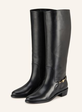 Ferragamo Ferragamo Stiefel Therma schwarz