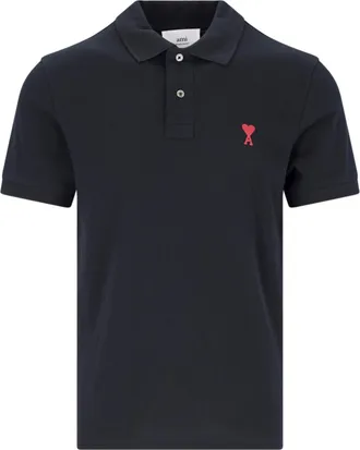 Ami Logo Polo Shirt