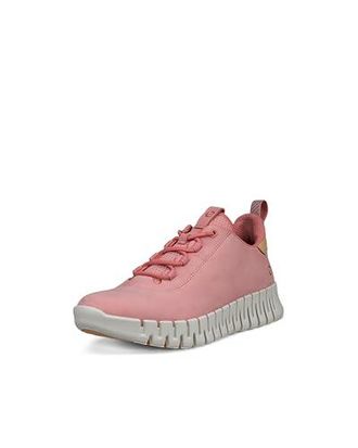Ecco Ecco Damen Gruuv Nubuck Leather Old Rose Powder Trainer 39 EU