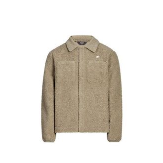 K-Way Surchemise shearling col classique