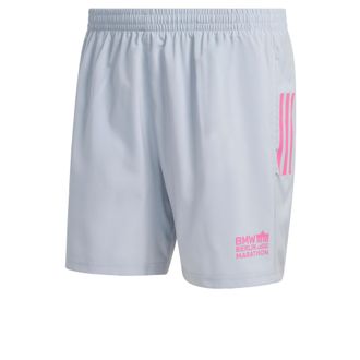 adidas Mens BMW Berlin-Marathon 2025 Shorts Halo Silver XL 13 cm