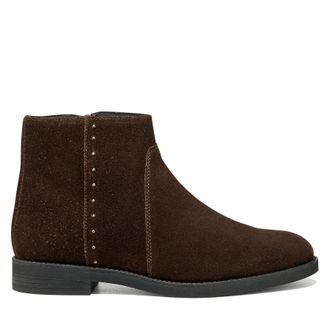 Geox Stiefeletten Geox D Esmeena D6811B 22 C6013 Dunkelbraun