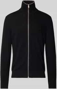 Marc O'Polo Regular Fit Strickjacke aus Baumwoll-Mix mit Schurwoll-Anteil