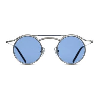 Matsuda 2903H Runde Sonnenbrille - - Accessories - unisex - Grau - 43 MM