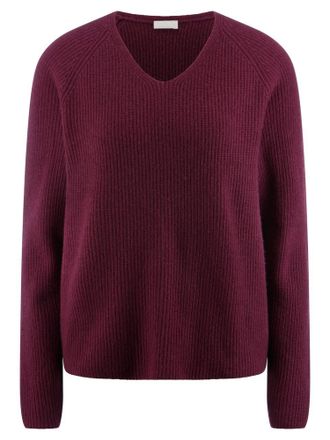 Peter Hahn V-Pullover Peter Hahn lila