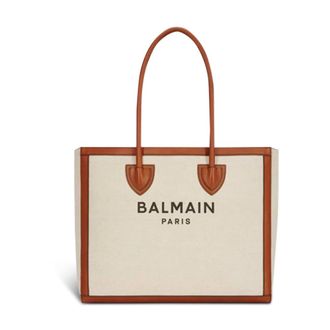 Balmain Femme, Sacs, Beige, Taille: ONE Size Army 42 Shopper Bag